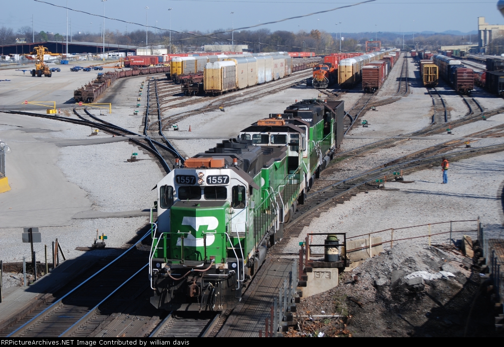 BNSF'S East Thomas Yard